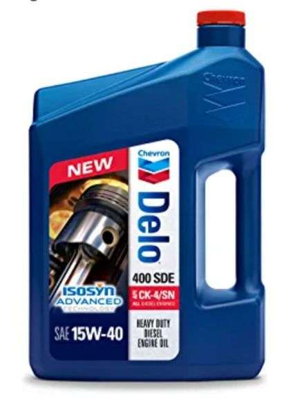 Chevron delo SAE 15W-40 Heavy-Duty motor oil 1 gallon - Metzger ...