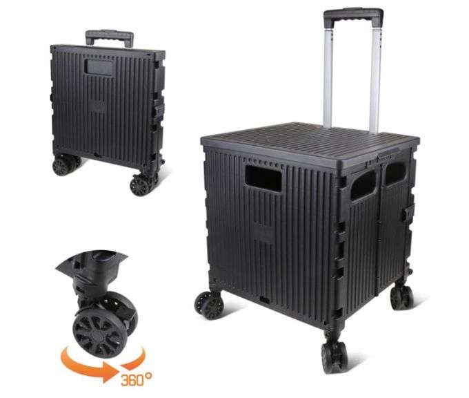 Olympia Tools Foldable Utility Cart,Grand Rolling Collapsible Storage ...