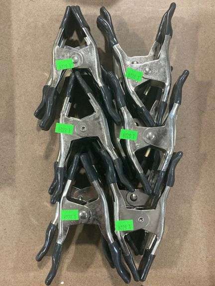 Set of 12 Large Metal Clamps - Metzger Property Services, LLC