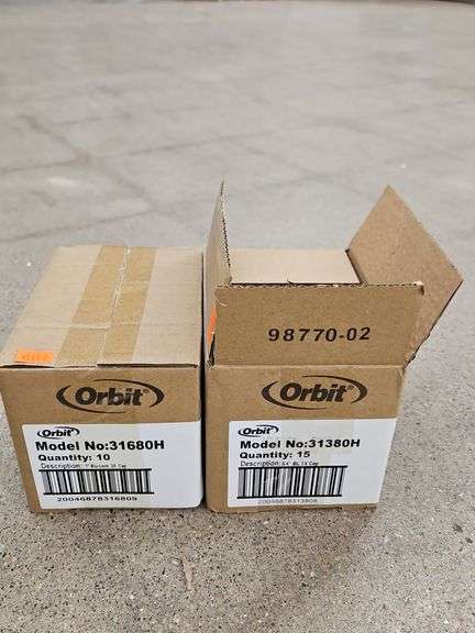 25 Orbit Hydro-Rain Blu-Lock Cap 1" and 3/4" Blu-Lock - Metzger ...