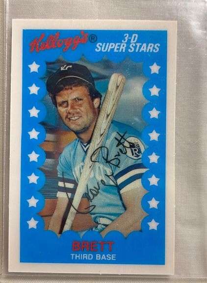 George Brett 1982 Kellogg's 3D Super Stars - Metzger Property Services, LLC