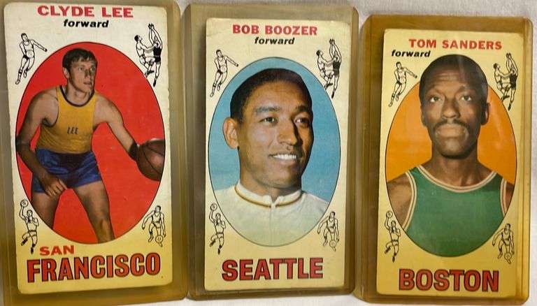 3- 1969 Topps Basketball Cards - Metzger Property Services, LLC
