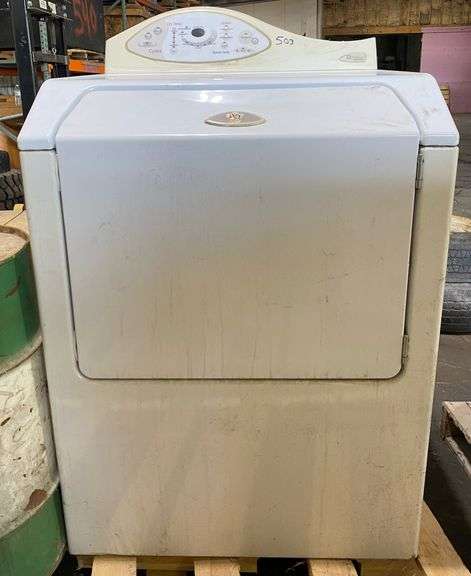 Maytag Neptune Series 27 Inch Electric Dryer with Electronic Touch-Pad ...