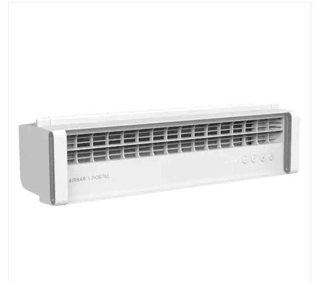 Sharper Image Portal 23.85 in. 3-Speed Window Fan with Reversible ...