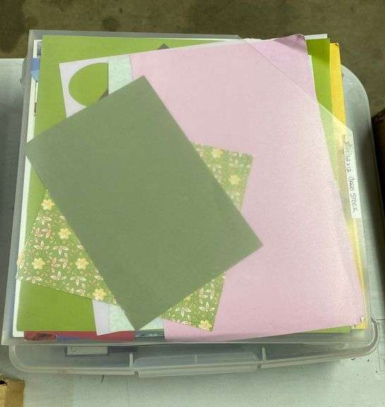 Alphabet Stamp Letters & Card Stock assortment with Tote - Metzger ...
