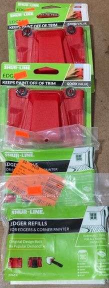3 Shur-Line Edgers & 2 Packs Edger Refills - Metzger Property Services, LLC