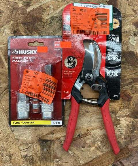 Husky 7-piece Air Tool Accesory & Corona Multi use Cutter - Metzger ...