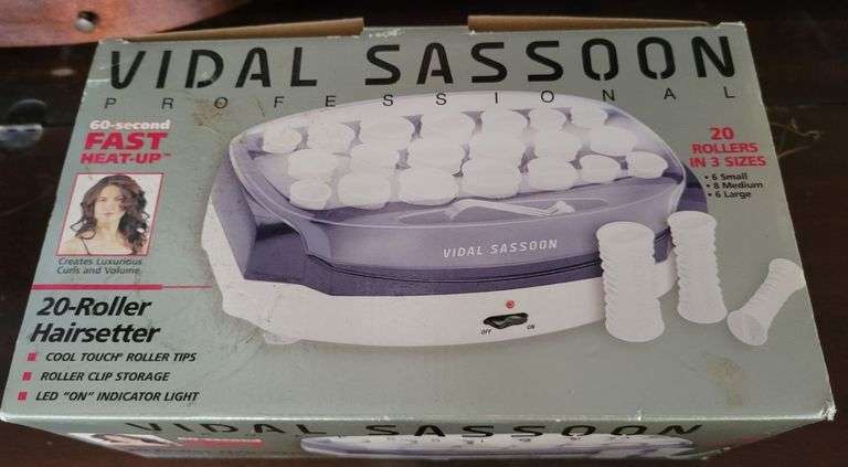 Vidal Sassoon 20 roller hairsetter NIB - Metzger Property Services, LLC