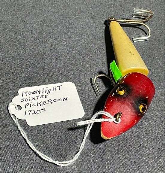 Moonlight Jointed Pickeroon Fishing Lure made in the 1920’s - Metzger ...