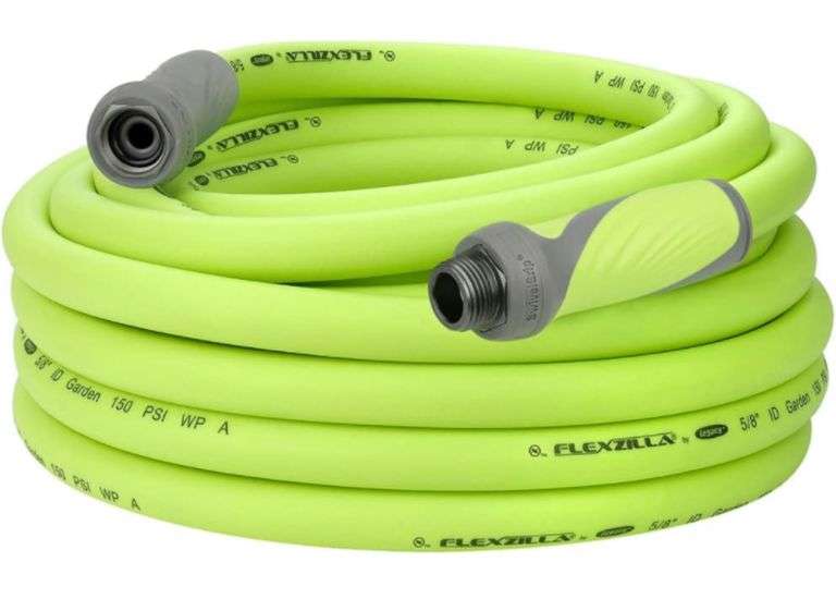 Flexzilla Garden Hose with SwivelGrip, 5/8 in. x 50 ft., Heavy Duty ...