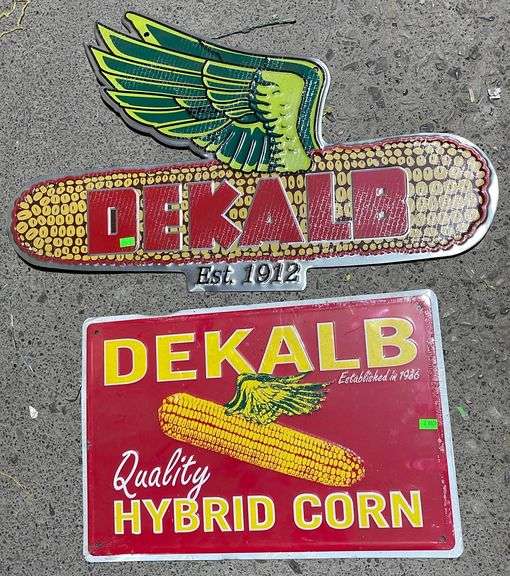 2- Dekalb Metal Signs - Metzger Property Services, LLC