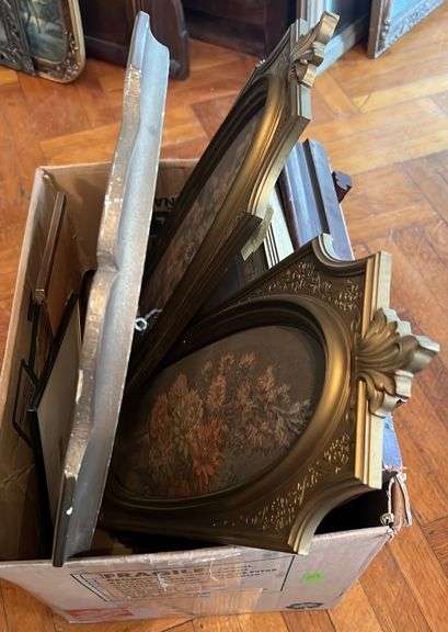 Picture & Frame assortment in various sizes (see photos) one frame has ...