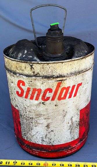 Sinclair 5 gallon can - Metzger Property Services, LLC
