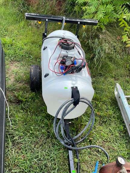 Country Way sprayer hitch attachment - Metzger Property Services, LLC