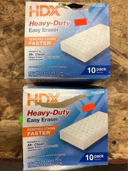 2- HDX Heavy duty easy eraser - Metzger Property Services, LLC