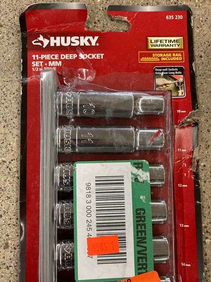 Husky Deep Socket Set - 1/2” Drive - Missing Pieces - Metzger Property ...