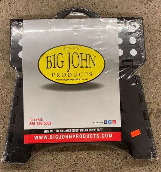 Big John Products Step Stool - Metzger Property Services, LLC