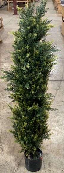 Silk Tree Warehouse One UV Rated Outdoor Artificial 4 Foot Cedar ...