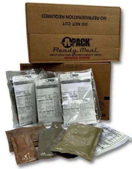 Ameriqual APack MRE (Meal Ready to Eat) Case of 12 - Metzger Property ...