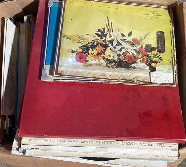 Vintage children’s book assortment- water & mold damage, record ...