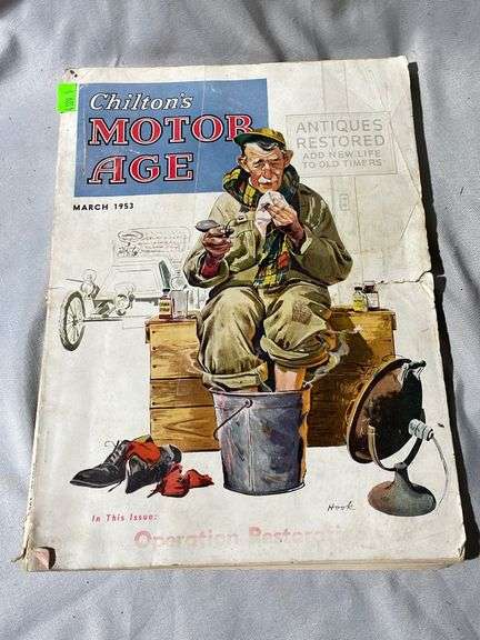 1953 Chilton’s Motor Age magazine - Metzger Property Services, LLC