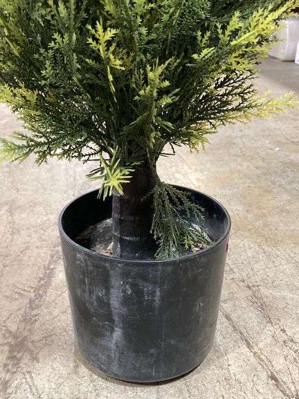 Silk Tree Warehouse One UV Rated Outdoor Artificial 4 Foot Cedar ...