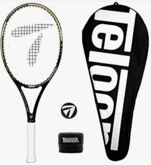 Teloon Tennis Rackets for Adults 100% Full Carbon, 27 Search for: Inch ...