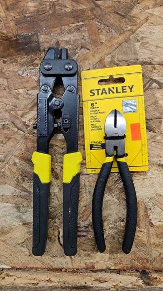 Stanley 6" Diagonal Pliers and Apollo Apollo PEX 3/8-inch - 1-inch ...