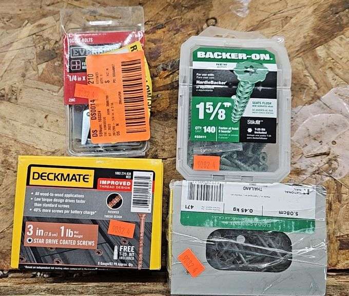 Screw and Bolt Assortment including Everbilt 1/4"× 3" Toggle Bolts ...