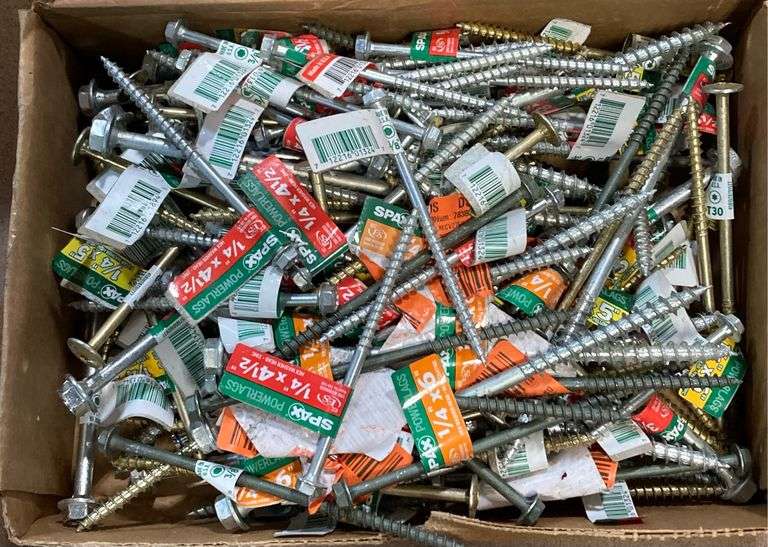Spax Screw assortment assorted sizes - Metzger Property Services, LLC