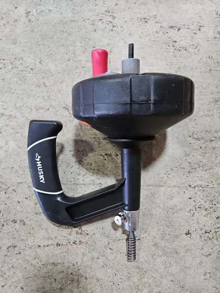 Husky 1/4 in. x 25 ft. Power Drum Auger - Metzger Property Services, LLC