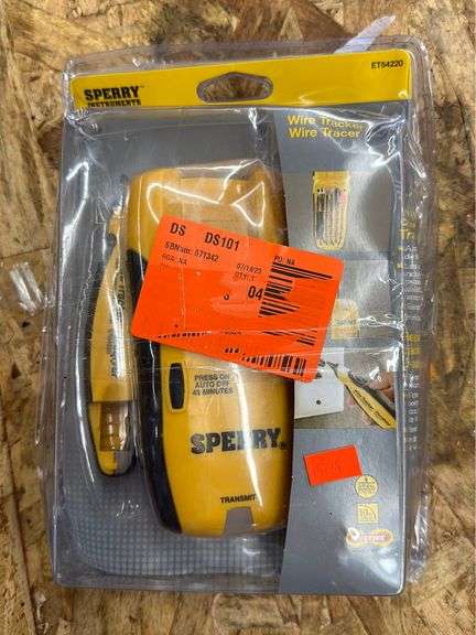Sperry wire tracker and wire tracer - Metzger Property Services, LLC