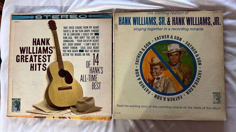 Five Hank Williams Albums - Metzger Property Services, LLC