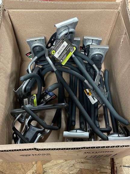 Box of Fasttrack rail multi-purpose hooks - Metzger Property Services, LLC