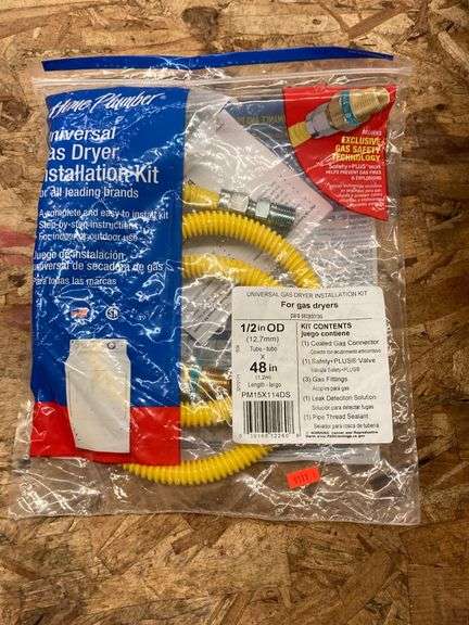 Universal Gas installation Kit - Metzger Property Services, LLC