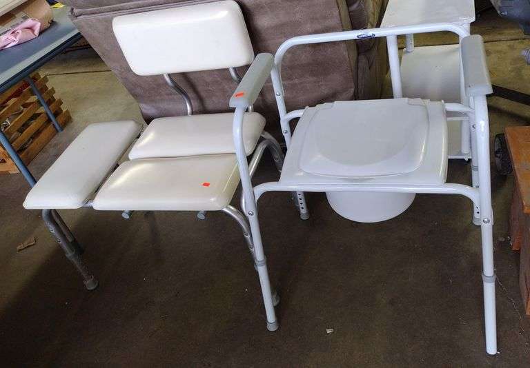 Invacare commode, shower chair - Metzger Property Services, LLC