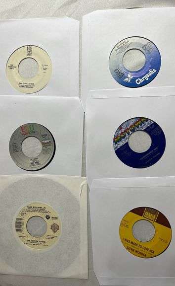 Fifty Misc Rock & Country Juke Box 45 rpm Records - Many with Original ...