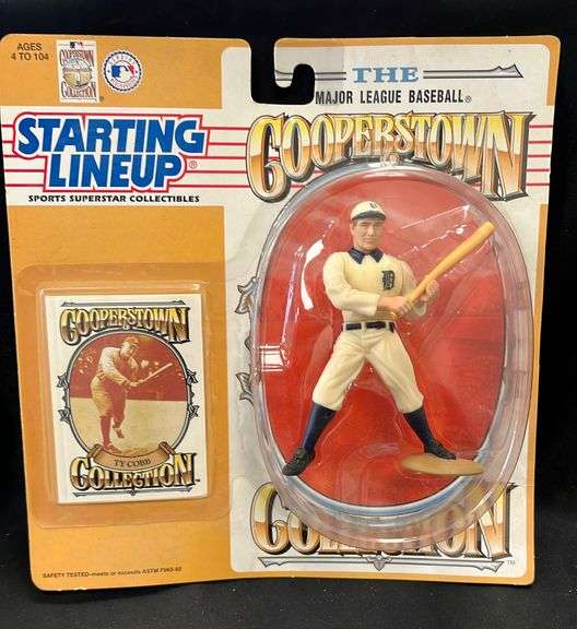Cooperstown Collection Ty Cobb Action Figure - Metzger Property Services, LLC