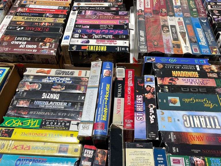 Vhs assortment - Metzger Property Services, LLC
