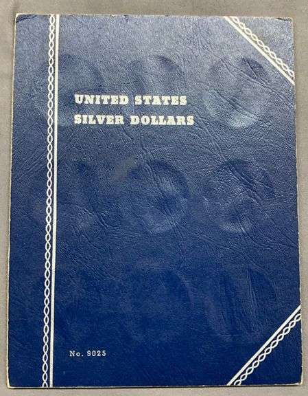 1971 United States Silver Dollars Book - 8 coins - Metzger Property ...