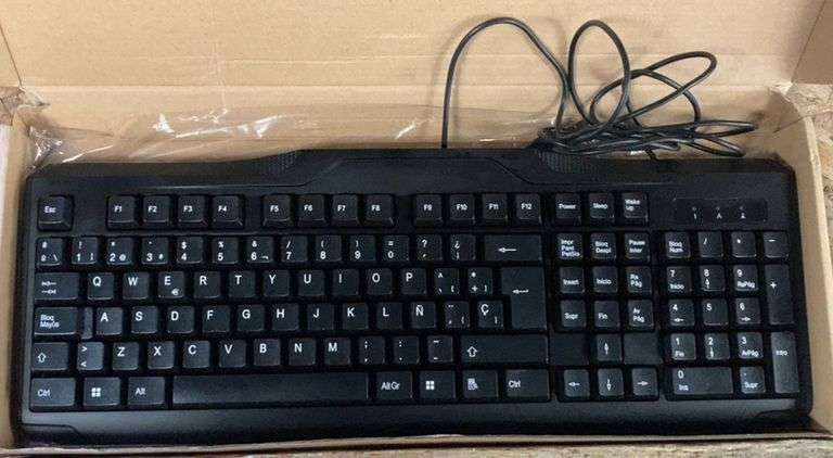 IMicro KB-US9851S USB Wired 108-Key Spanish Keyboard - Metzger Property ...