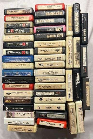Forty Six - Major Rock Groups 8 Track Tapes - Metzger Property Services ...