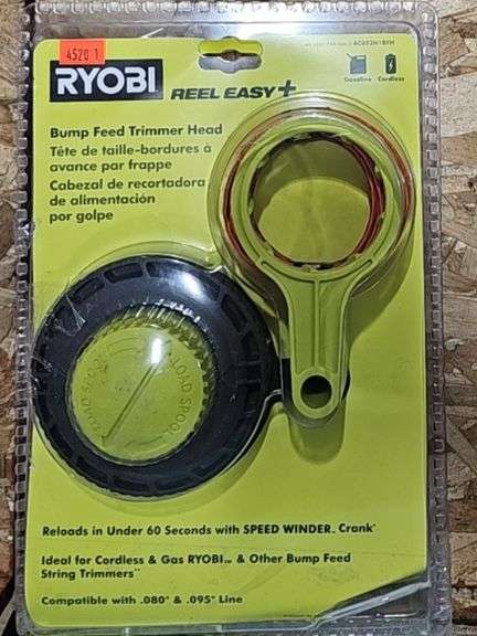 RYOBI REEL EASY+ Bump Feed String Head with Speed Winder - Metzger ...