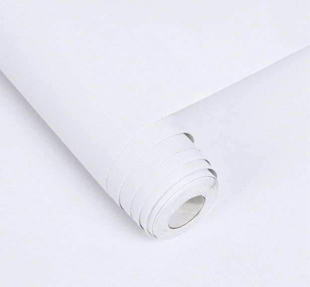 2 count total WENMER White Contact Paper 23.6” X 197” Matte White ...