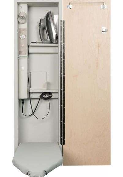 Iron-A-Way Built-In Ironing Center with 42 Inch Ironing Board ...