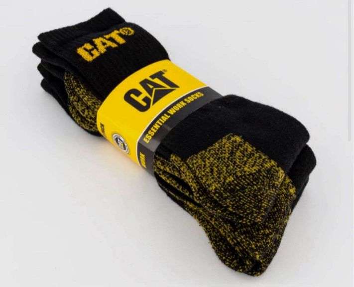 CAT Essential Basic Work Sock 3Pk Size 10-12 - Metzger Property ...
