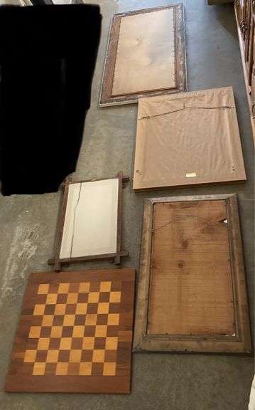 4 Framed Wall Art Pictures, various sizes & Chess Board - Metzger ...