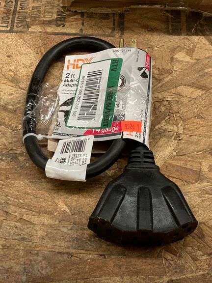 HDX 2’ Multi Outlet Adapter Cord - Metzger Property Services, LLC