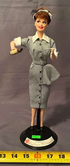 "Lucy does a commercial" doll with stand 12" Mattel - Metzger Property ...