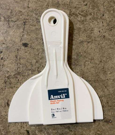 Anvil 3Pc Plastic Taping Knife Set - Metzger Property Services, LLC